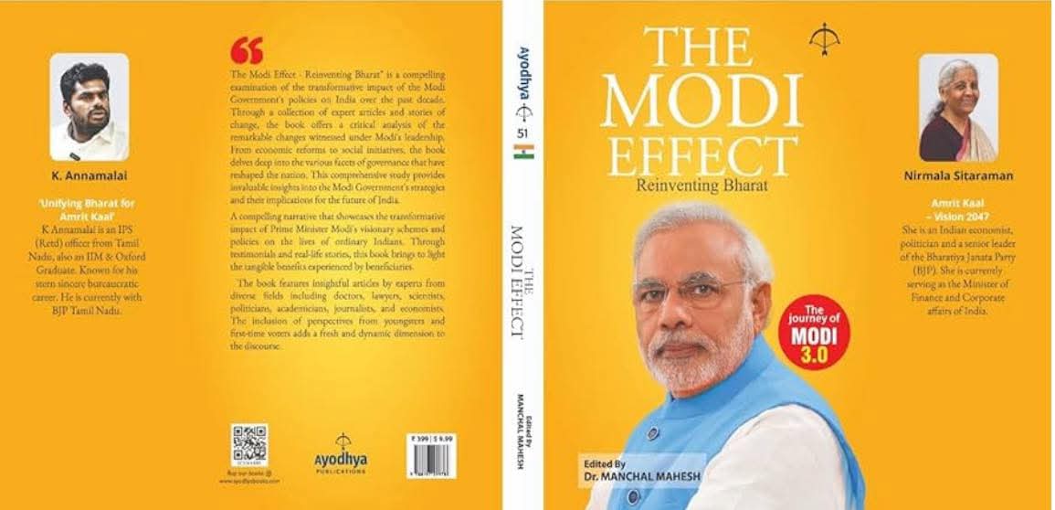 New Book "The Modi Effect - Reinventing Bharat" to Be Launched on ...